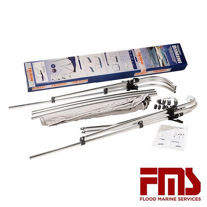 Bimini 1.3 – 1.5m grey series (requires a siderails) – Flood Marine ...